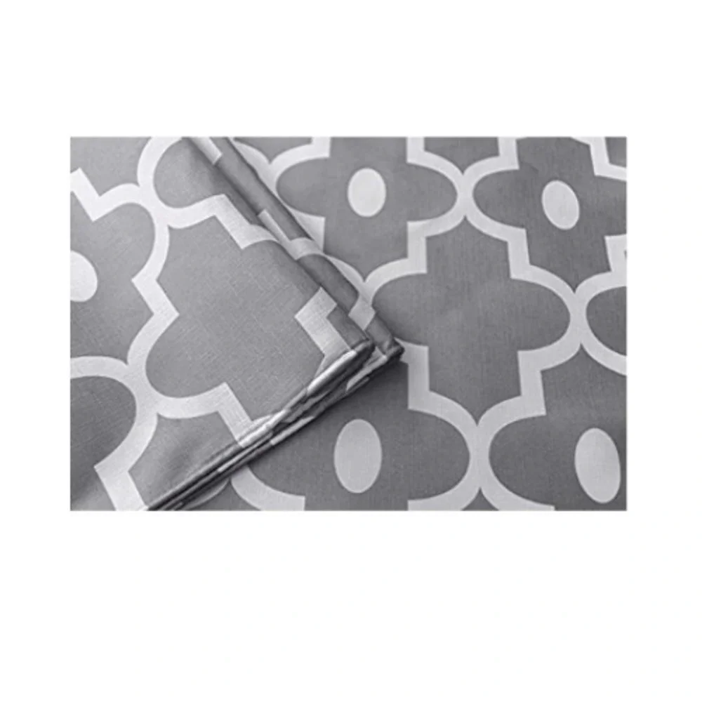 Comfort Bay | Bath | Comfort Bay Fabric Shower Curtain Morocco Pearl ...